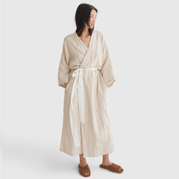 Deiji Studios | Intimates & Sleepwear | Deiji Studios Oatmeal Linen ...